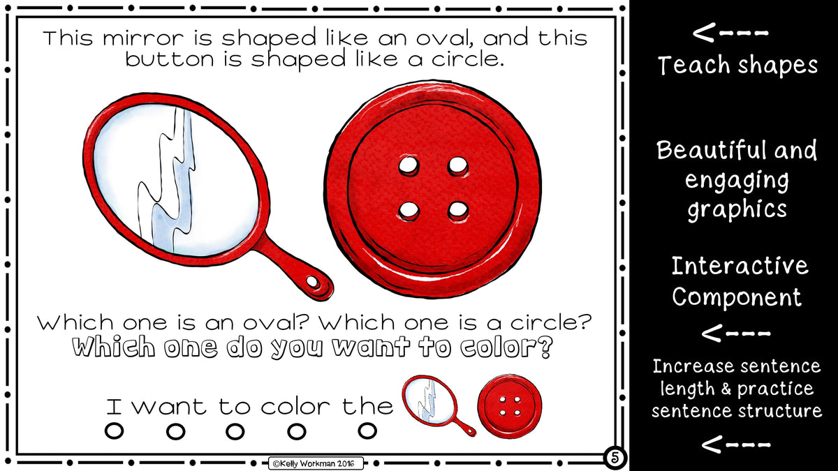 Shapes Interactive Book – The Elementary SLP