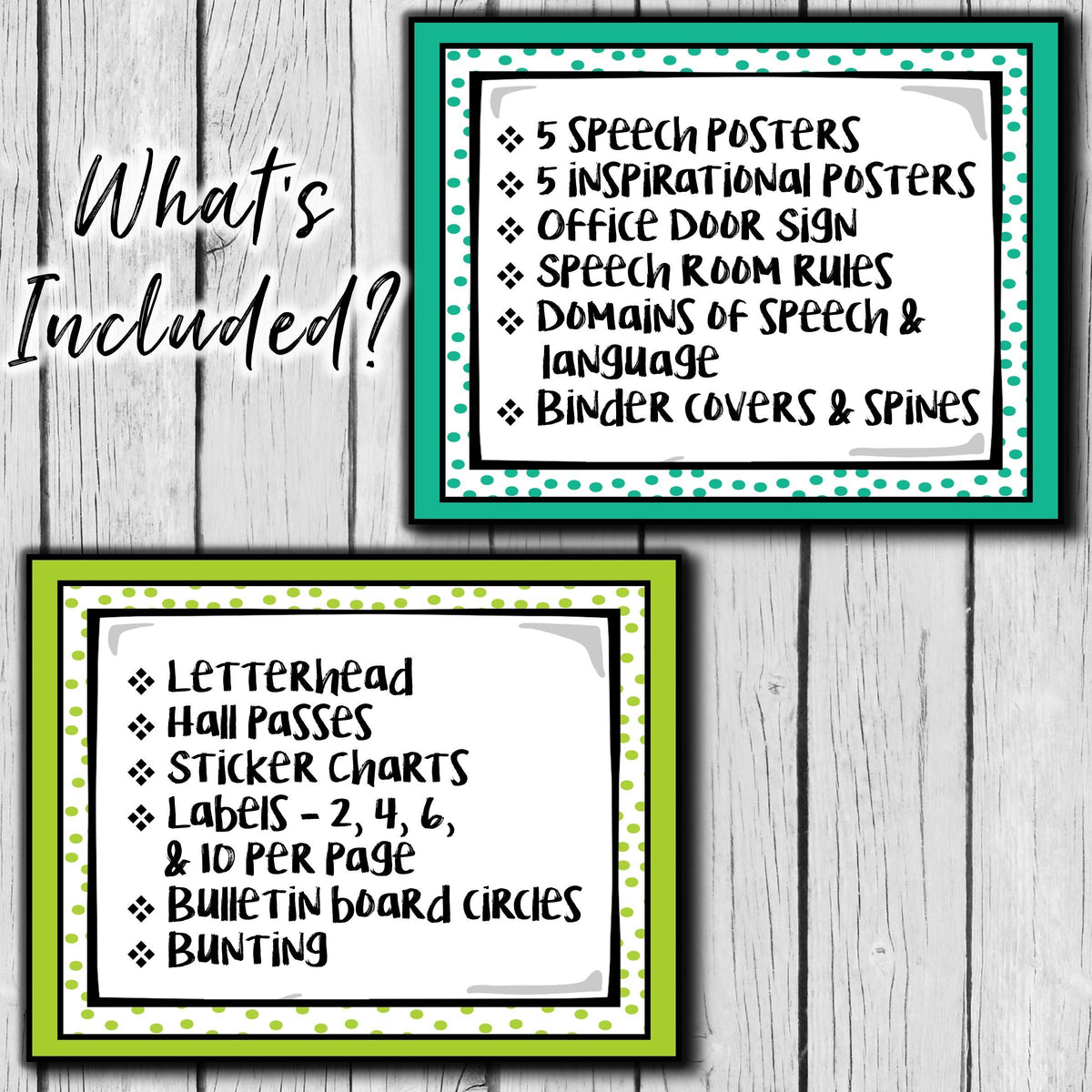 Speech Therapy Decor: Confetti Speech Room Decor – The Elementary SLP